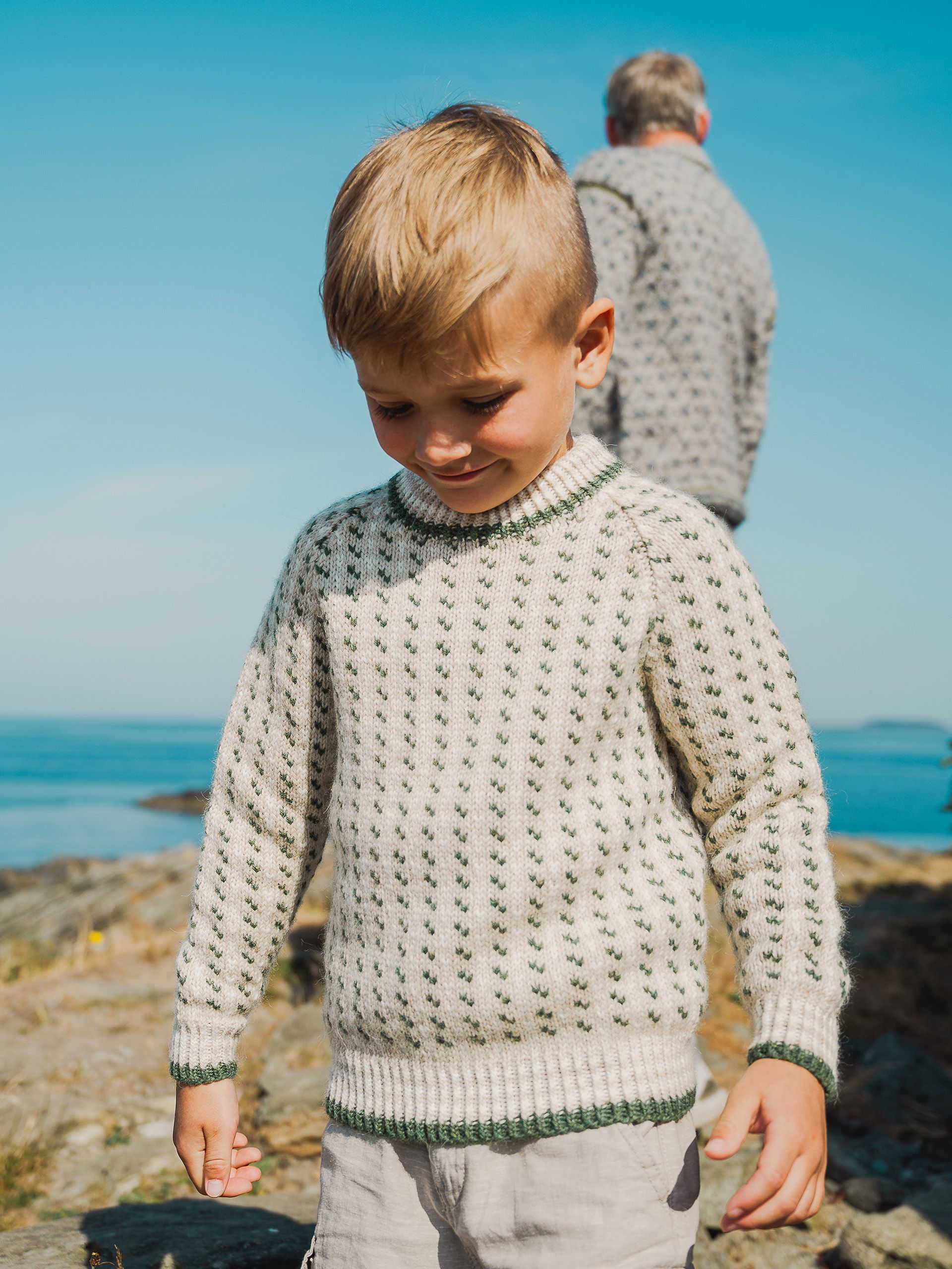 23-63 Islender barnegenser - Garnius