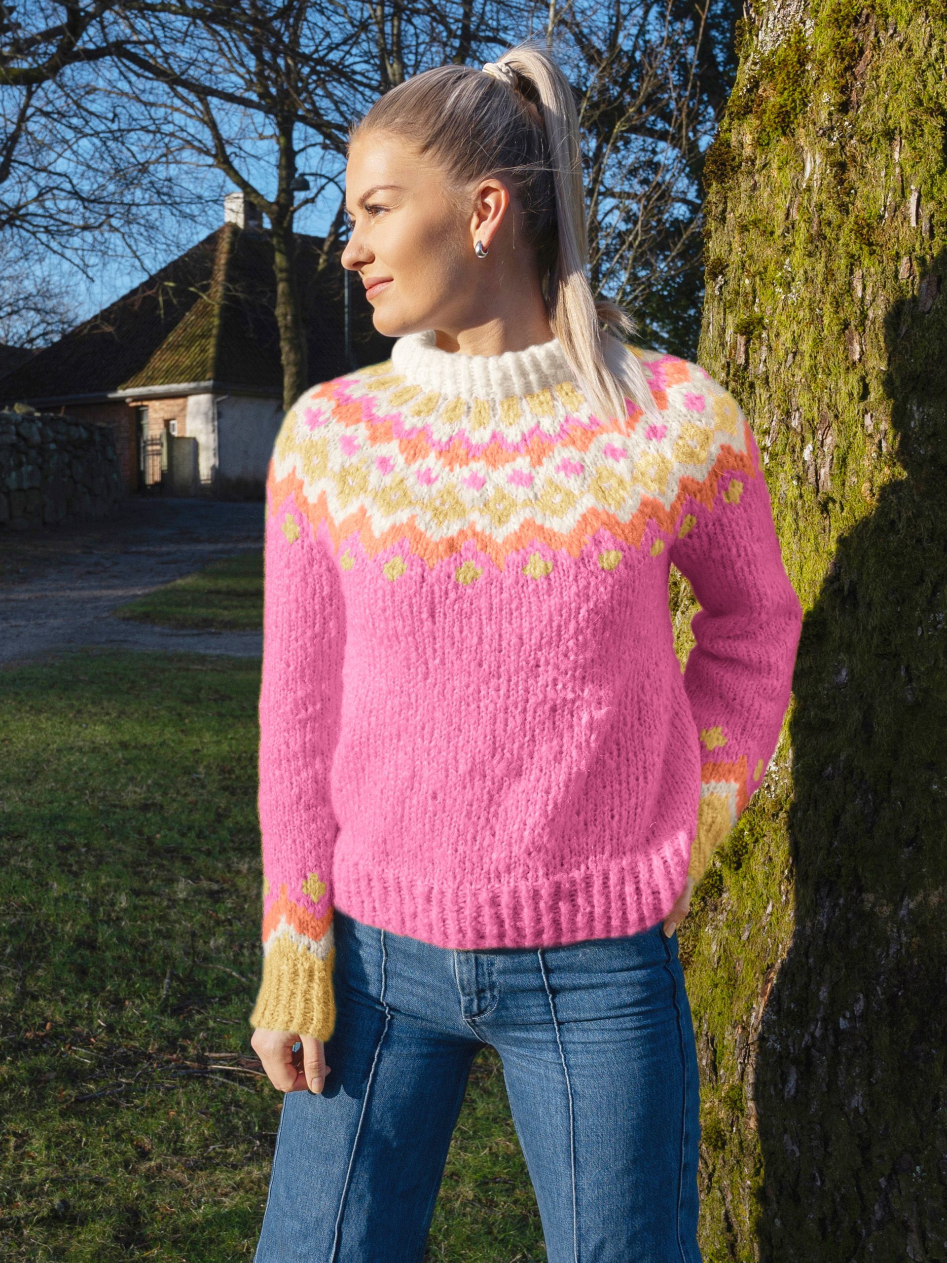 290-14E Fasett afterski genser - Garnius