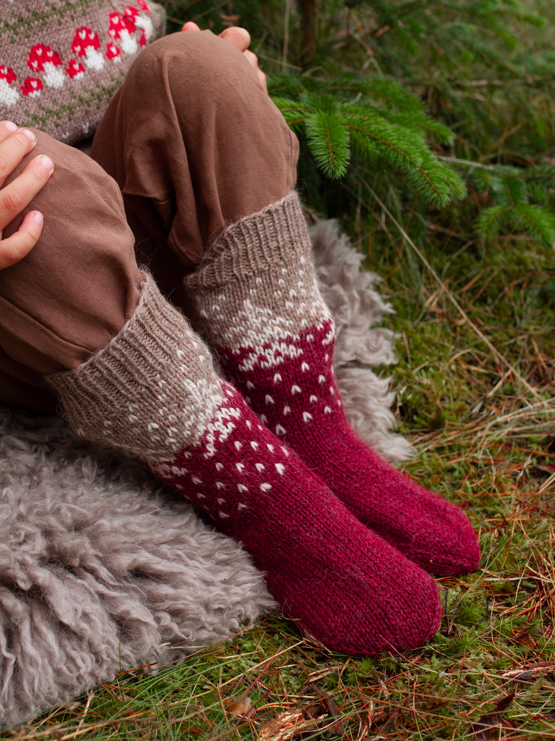 Stickningskit - Garnius