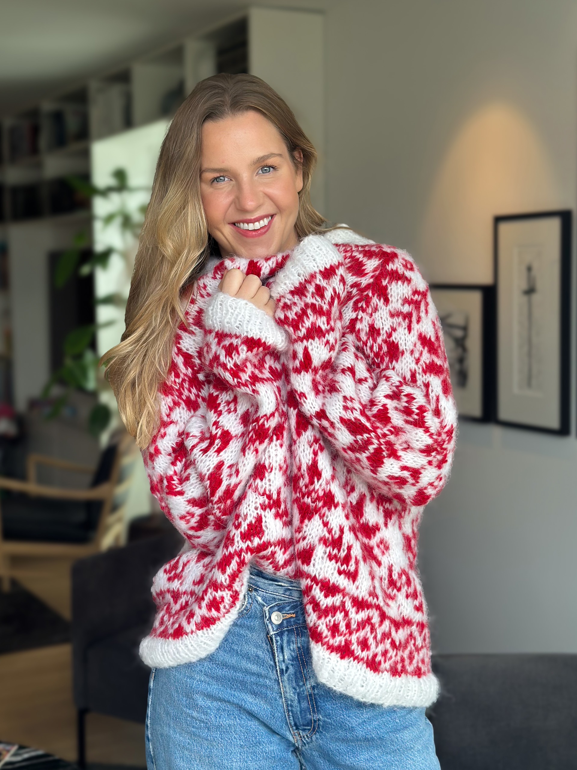 25-01 Carly Christmas genser - Garnius